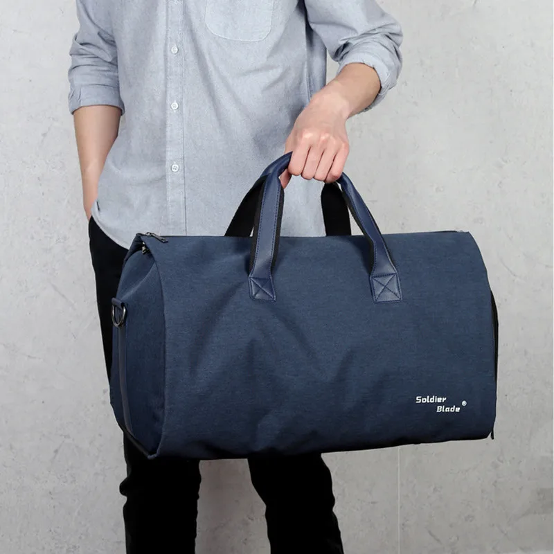 Large Capacity Men Travel Bags Multifunction Suit Storage Hand Luggage ...