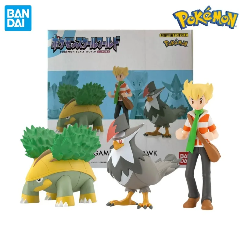 Original-Bandai-Pokemon-Scale-World-Sinnoh-Region-Barry-Staraptor ...