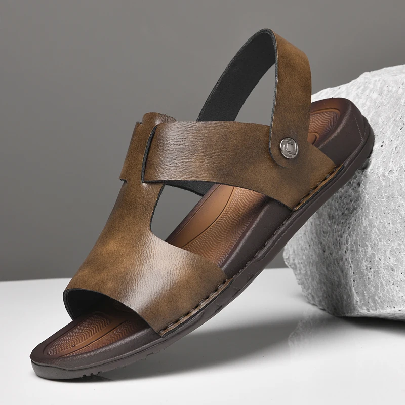 Minimalist-Retro-Men-s-Adult-Sandals-Beach-Male-Comfortable-Sandals ...