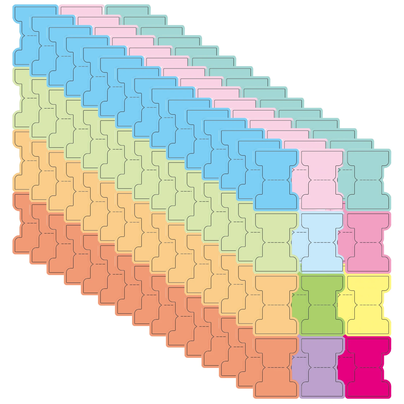 15sheets-360pcs-Student-Page-Marker-Home-School-Label-Sticker-Notebook ...