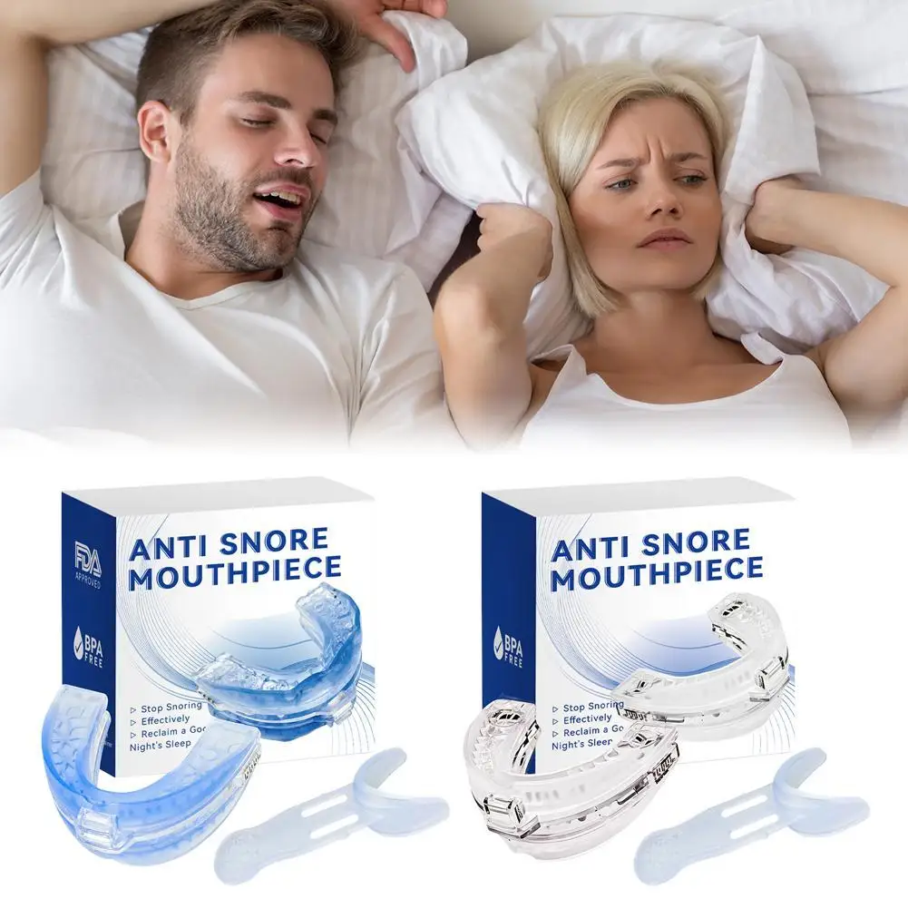 Anti-Snoring Mouth Guard, Adjustable Mouthpiece - Night Time Teeth ...