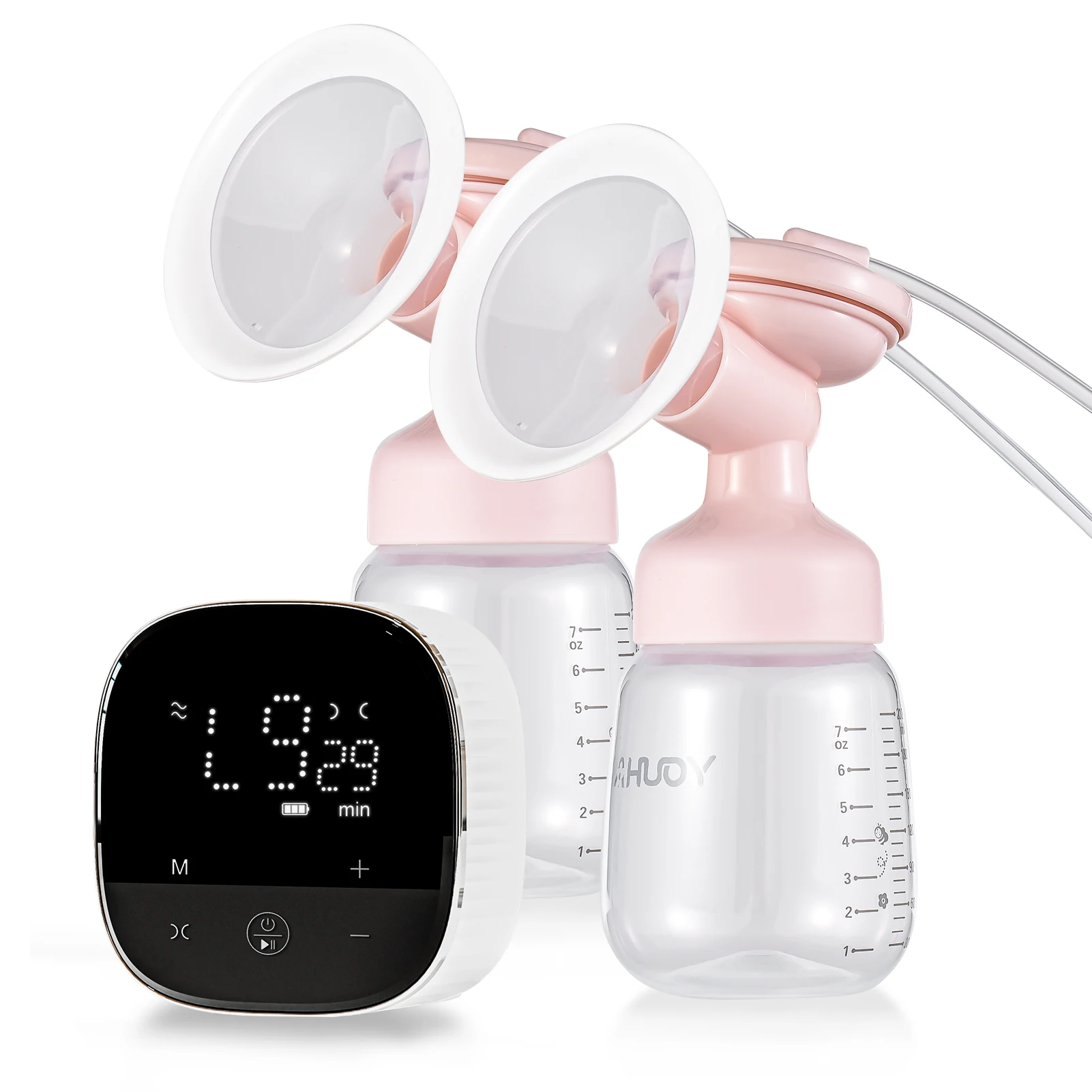 Youha A1 Double Electric Breast Pump Hands Free Breast Pump 3 Modes ...