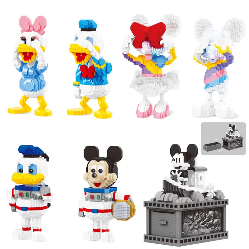 Mickey-Mouse-Micro-Building-Blocks-Classic-Steamboat-Willie-Disney ...