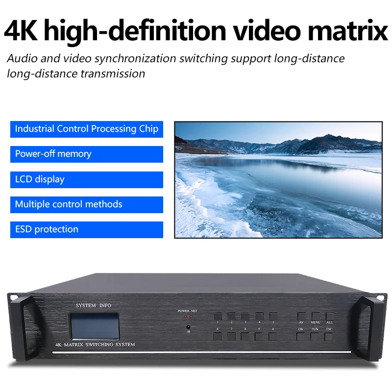 4x4-8x8-8x16-16x16-HDMI-Matrix-Switcher-4K-30Hz-Support-3D-EDID-Blu-Ray ...