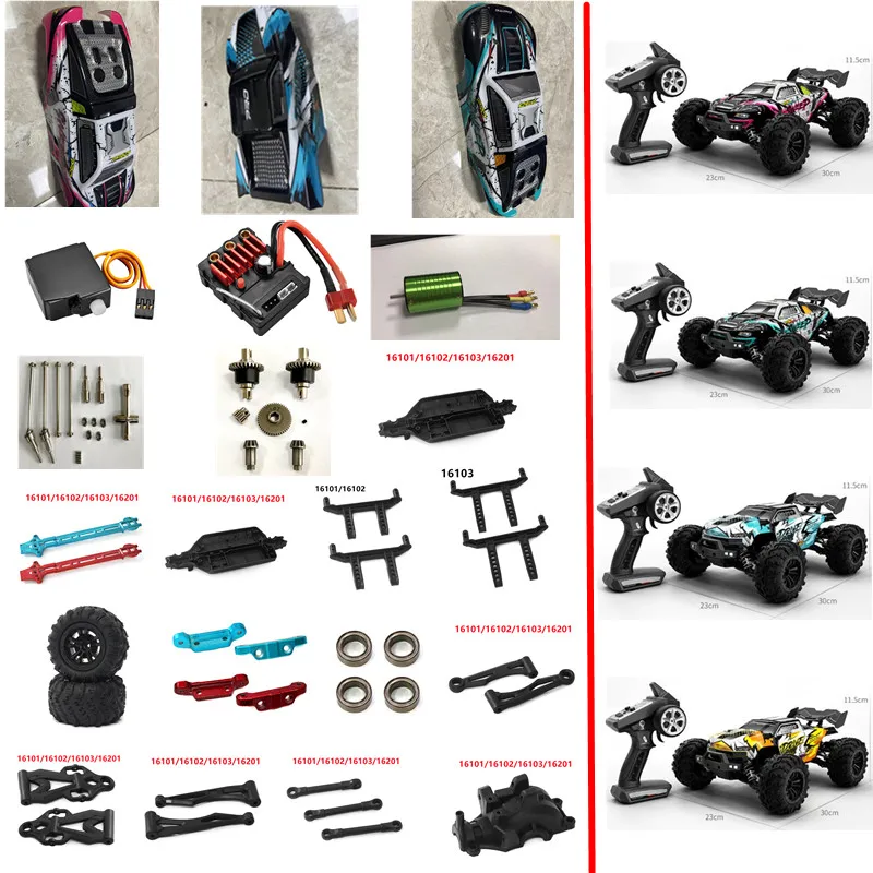 16101PRO-16102PRO-16103PRO-16201PRO-1-16-Brushless-High-Speed-RC-Car ...