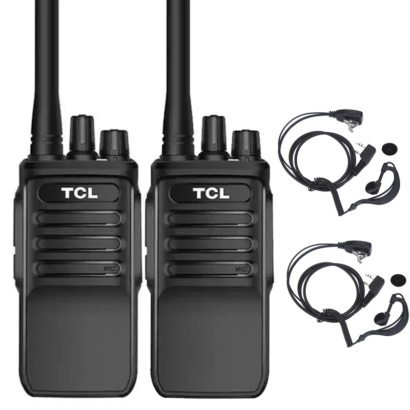 TCL HT6 Radio 5km Long Range Walkie Talkie Speech encryption Analog ...