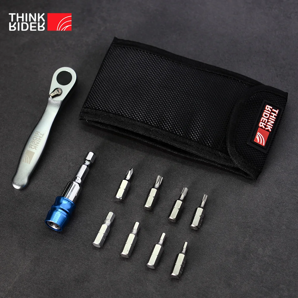 ThinkRider-Mini-1-4-Ratchet-Spanner-Single-Ended-Quick-Release-Socket-Repair-Tools-Universal ...