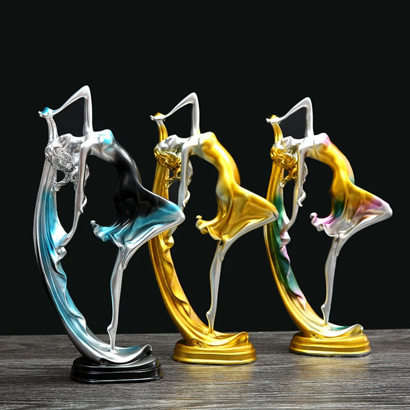 Elegant-Ballet-Girl-Crafts-Ornaments-Home-Decor-Figurine-Dancing-Girl ...
