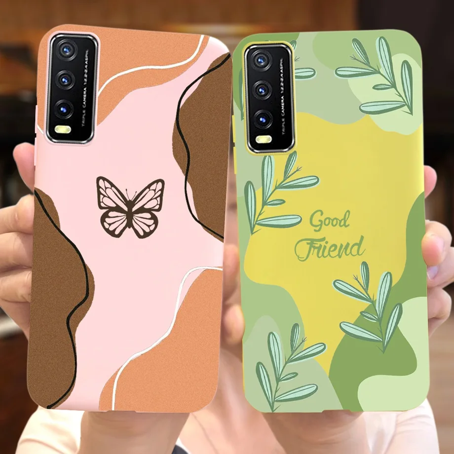 For-Vivo-Y20-2021-Case-Silicone-TPU-Soft-Phone-Cover-For-Vivo-Y20-Y20i ...