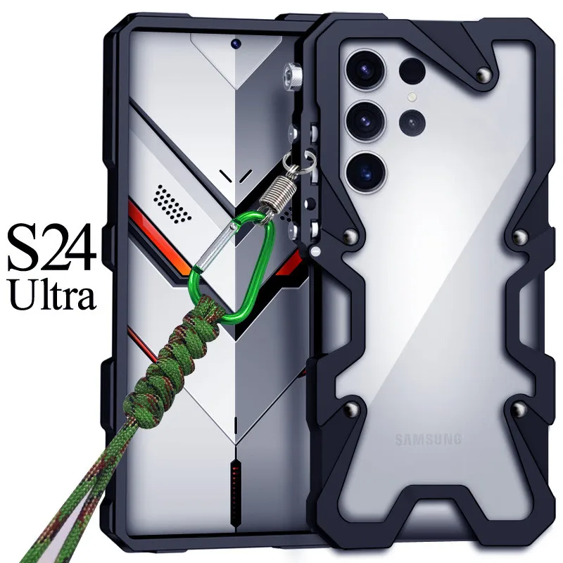 Upgraded-Armor-Screw-Metal-Frame-Shockproof-Cover-For-Samsung-galaxy ...