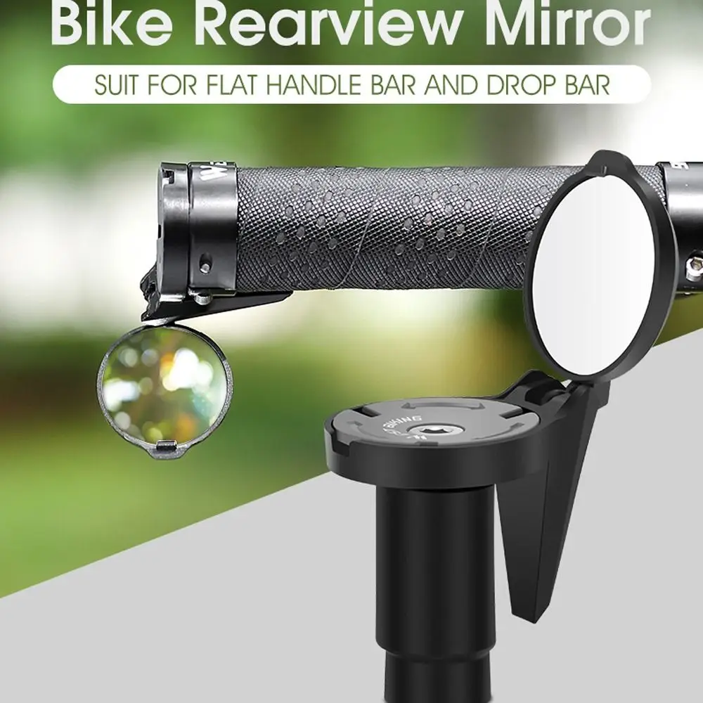 Convex-Cycling-Mirror-360-Rotation-Flexible-Handlebar-End-Mirror ...