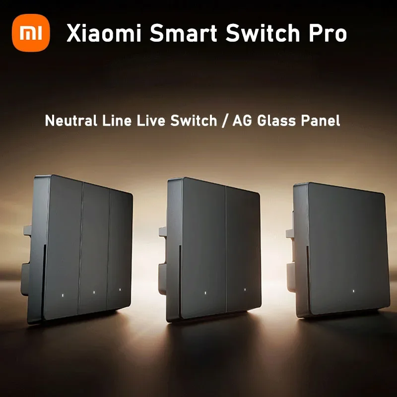 Xiaomi-Smart-Switch-Pro-Wireless-Wall-Switch-Neutral-Line-Live-Switch ...