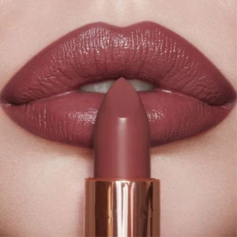 Waterproof-Matte-Lipstick-Makeup-Sexy-Red-Pink-Nude-Velvet-Lips-Pigment ...