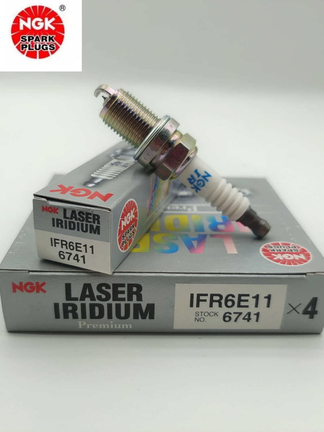 4-6PCS-Qriginal-NGK-IFR6E11N-6741-Laser-Iridium-Platinum-spark-plugs ...