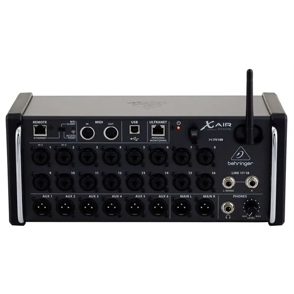Behringer-X-Air-XR18-Mixer-Digital-controlado-por-tablet-18-canais-nova ...