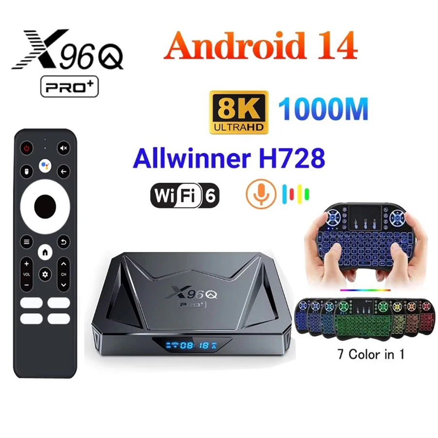 Dispositivo-de-Tv-inteligente-X96q-Pro-Plus-decodificador-con-Android-14-Allwinner-H728-ocho-n ...