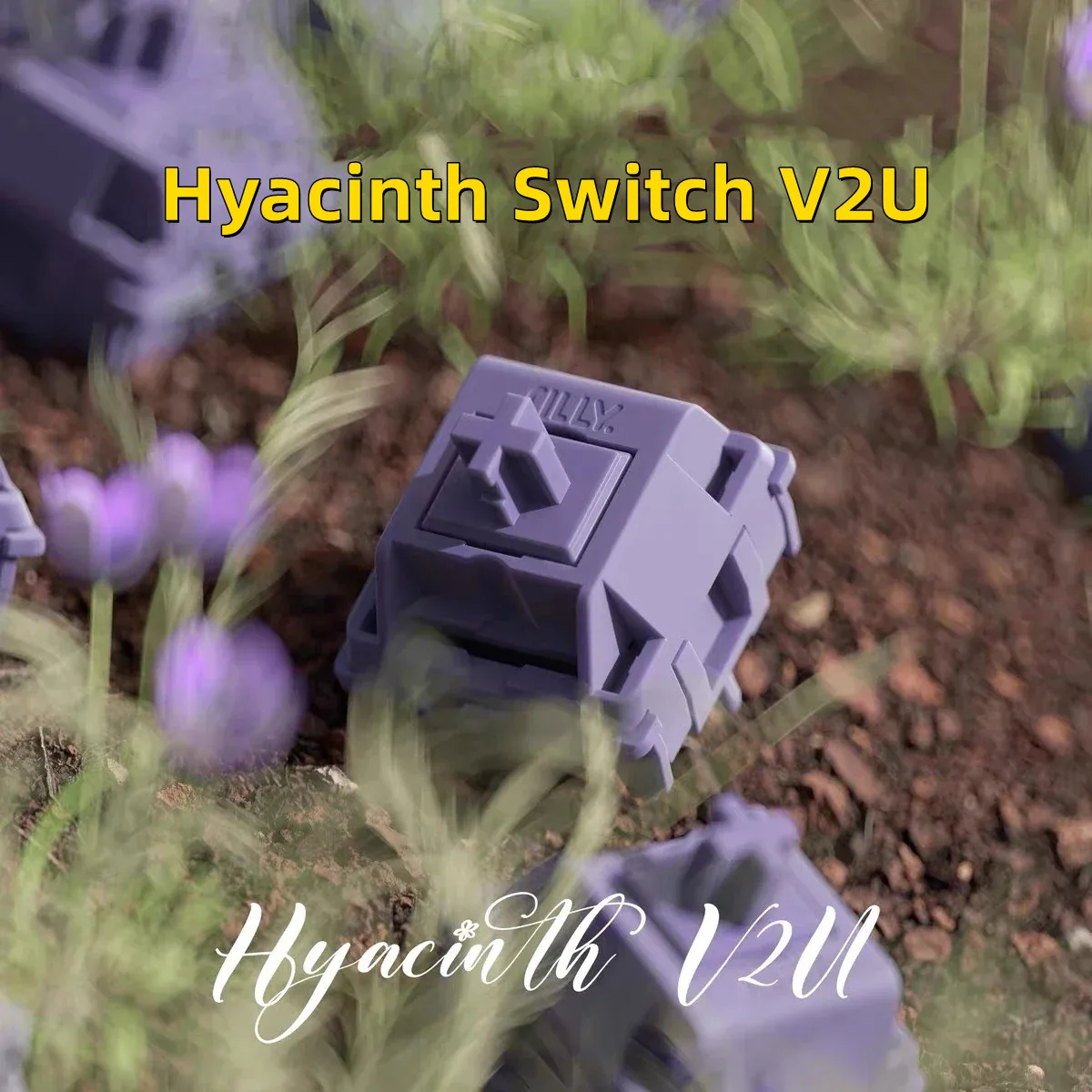 Hyacinth-Switch-V2U-Linear-DIY-Custom-Mechanical-Keyboard-5Pin-Switches ...
