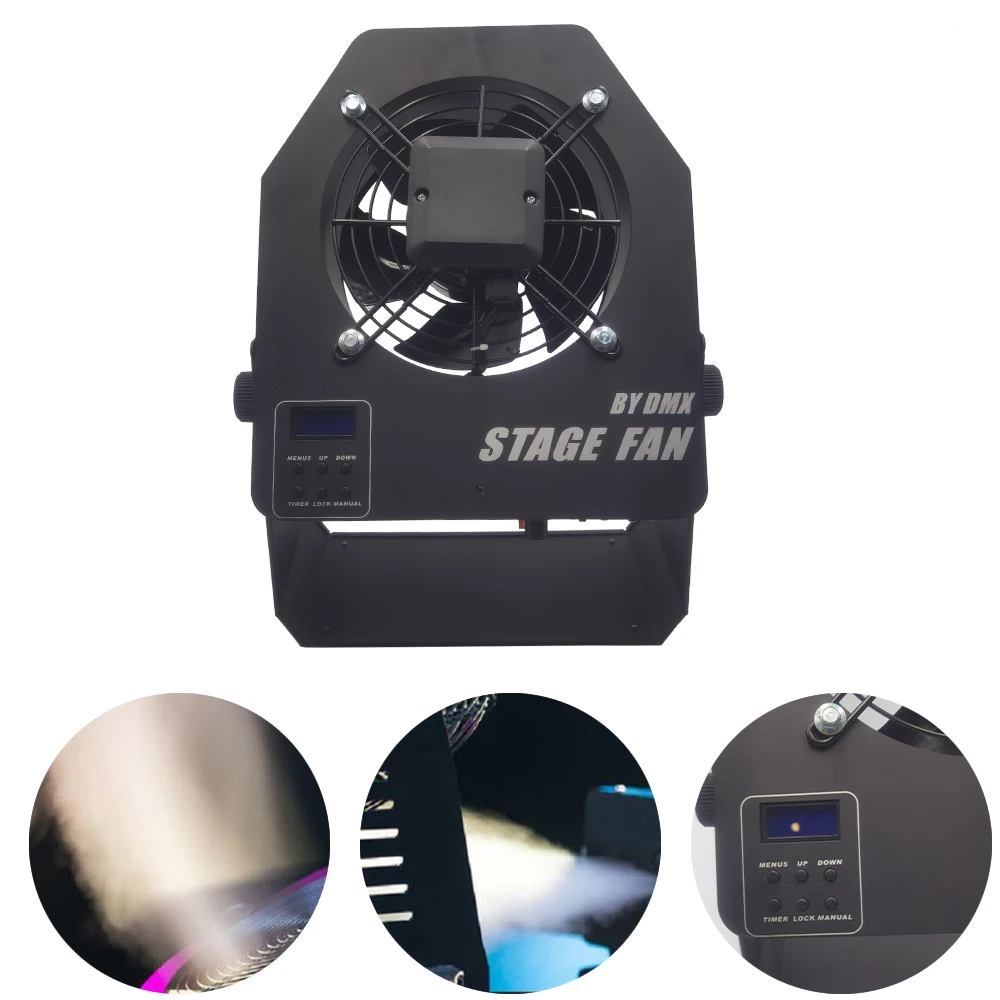 Pequeno-DMX-Stage-Fan-com-controle-de-velocidade-controle-remoto-efeito ...