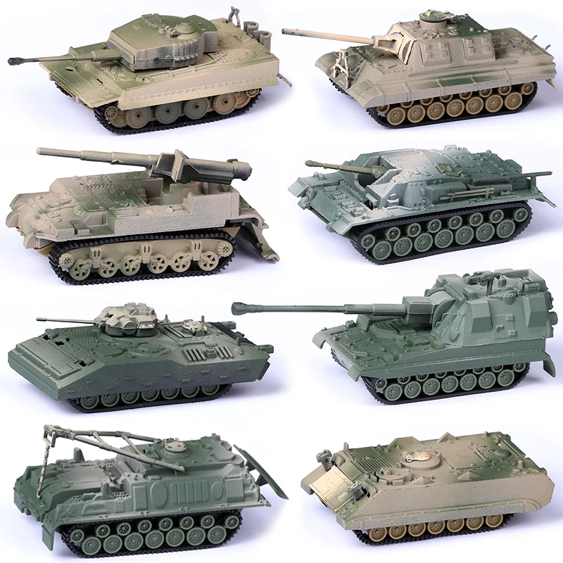 4D-assembled-static-model-WWII-German-heavy-battle-tank-armored ...