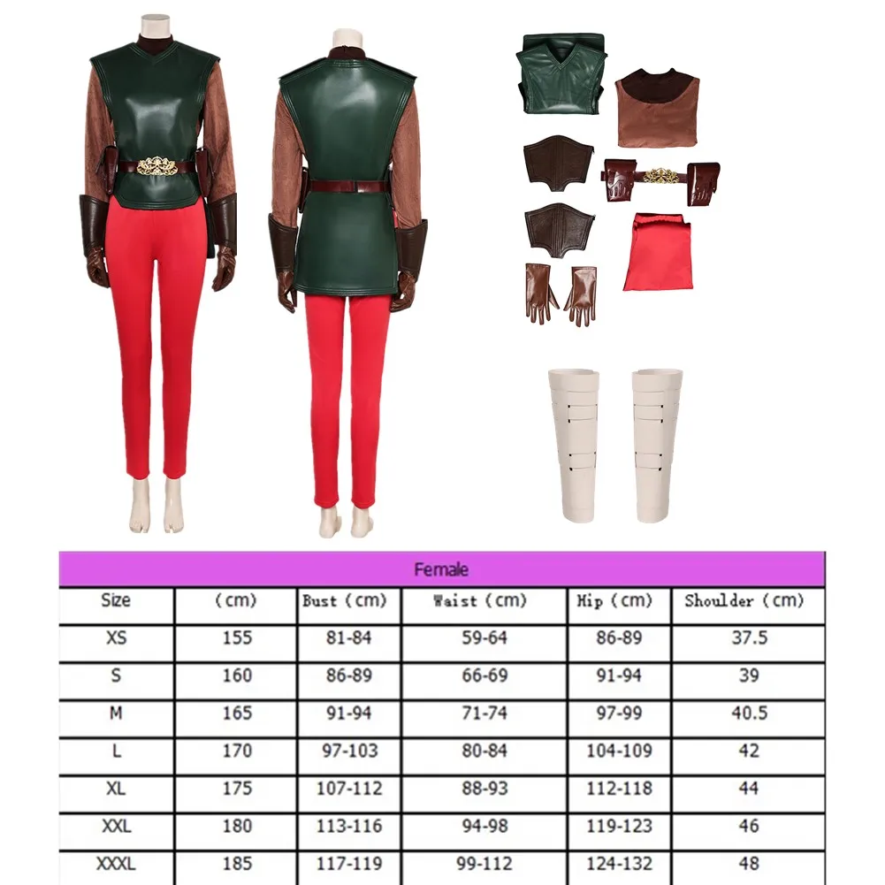 Disfraz de piloto de Cosplay de Amidala para Halloween, disfraz de ...