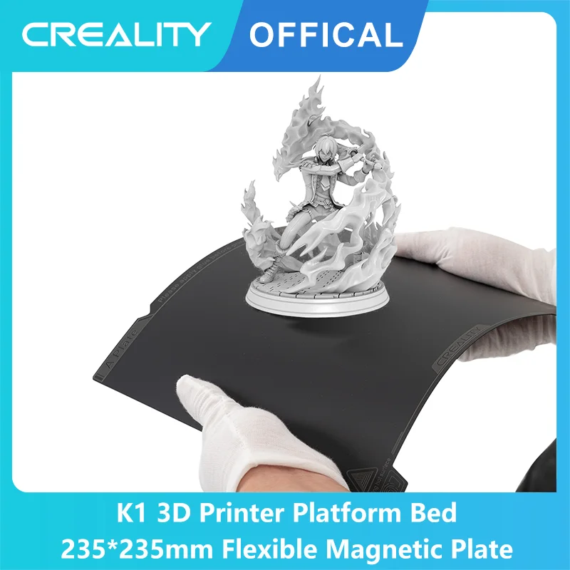 Creality Official Upgrade Spring Steel Sheet PEI Flex Plate Base Magnética 235mm Para Ender 3 ...