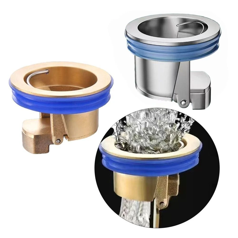 Escurridor de ducha útil, colador, prevención de insectos, válvula ...