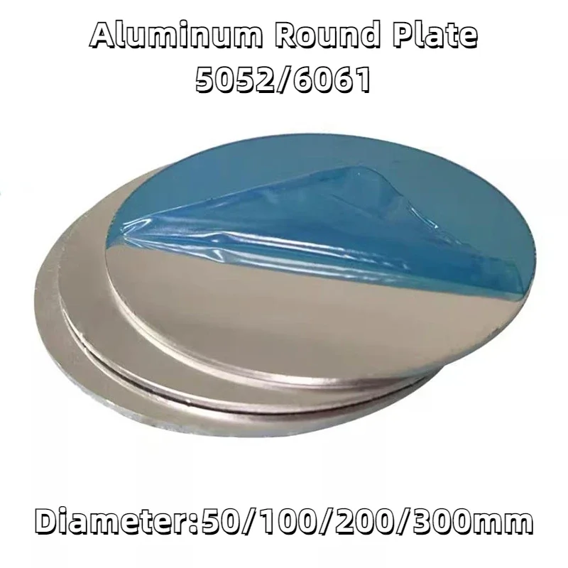 1-2-5Pcs-Dia-50mm-300mm-Aluminum-Round-Plate-6061-5052-Aluminum ...