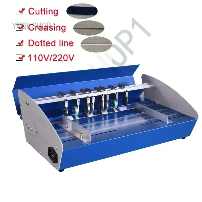110/220V 18" 460mm Electric Paper Creaser Scorer Perforator Paper ...