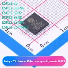 ESP32-S3 ESP32-S3R2 ESP32-S3R8 ESP32-S3R8V ESP32-S3FN8 ESP32-S3FH4R2 QFN-56 wifi bluetooth ...