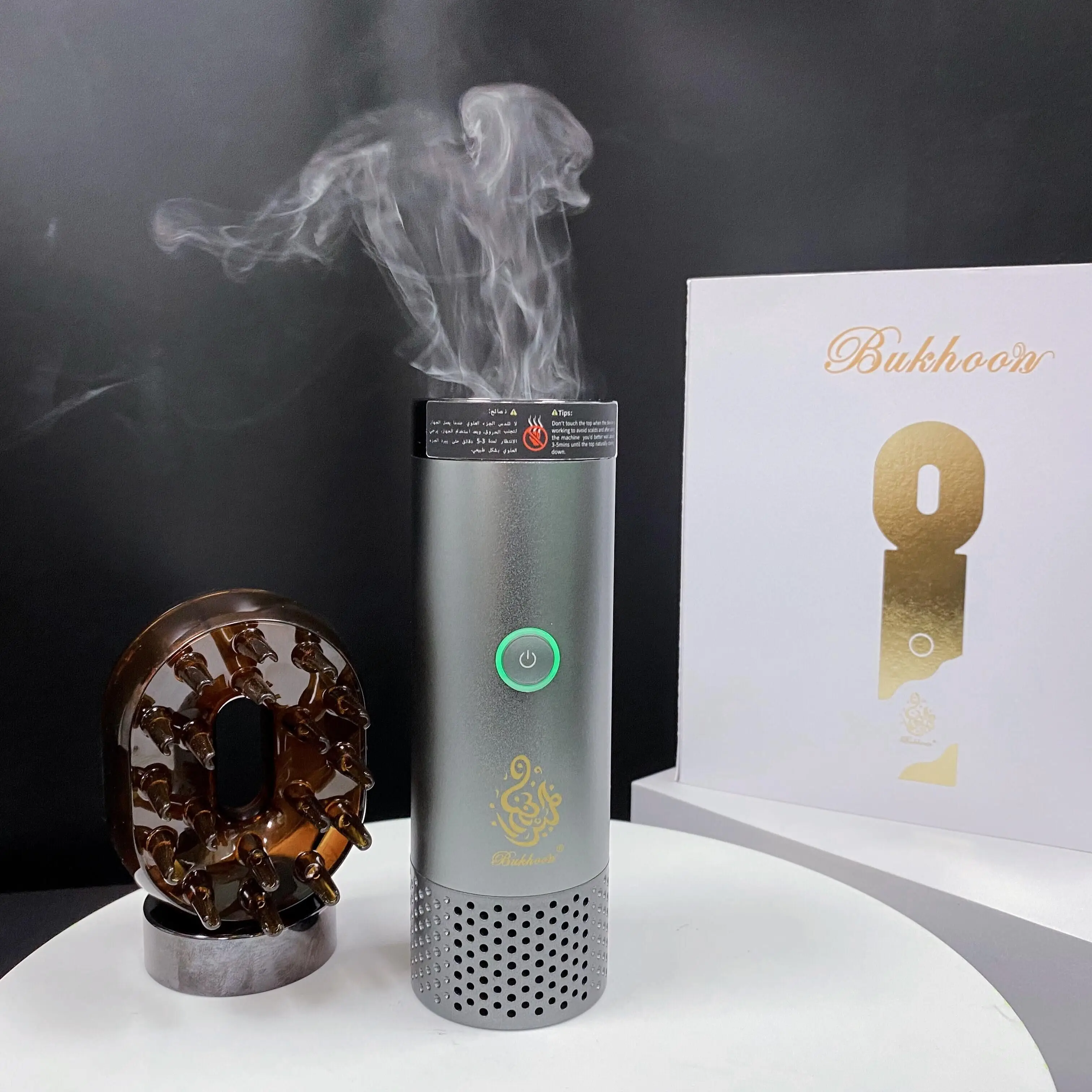 New-Electric-Aroma-Diffuser-Comb-Car-Incense-Bukhoor-Burner-2-in-1 ...