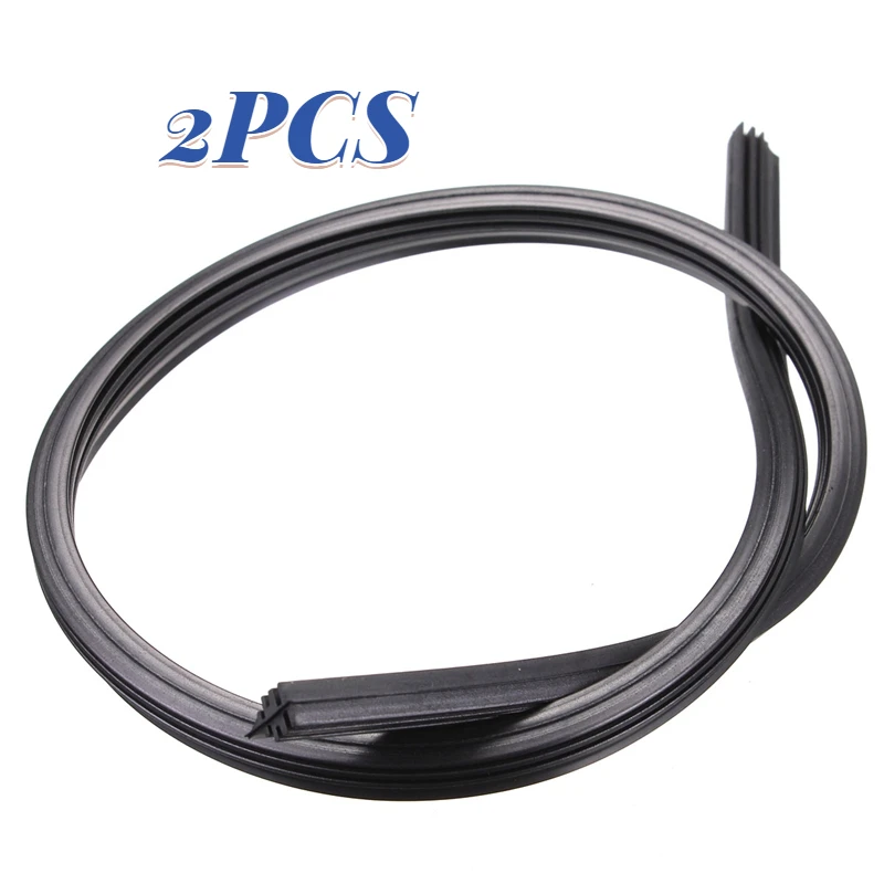 1/2 Pcs 28" 700mm Car Bus Rubber Frameless Windshield Wash Wiper Blade ...