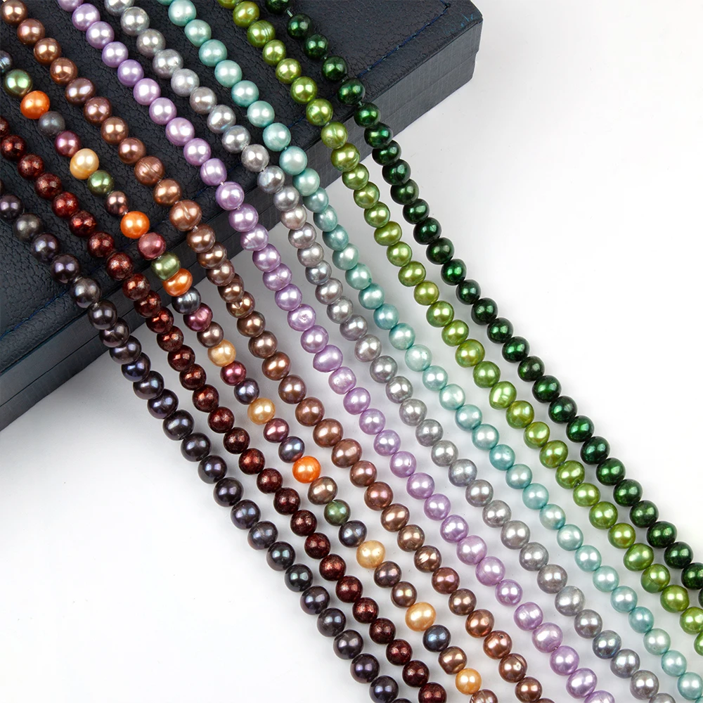 Potato Shape Pearls Baroque Pearl Strands - Irregular Freshwater Pearls ...