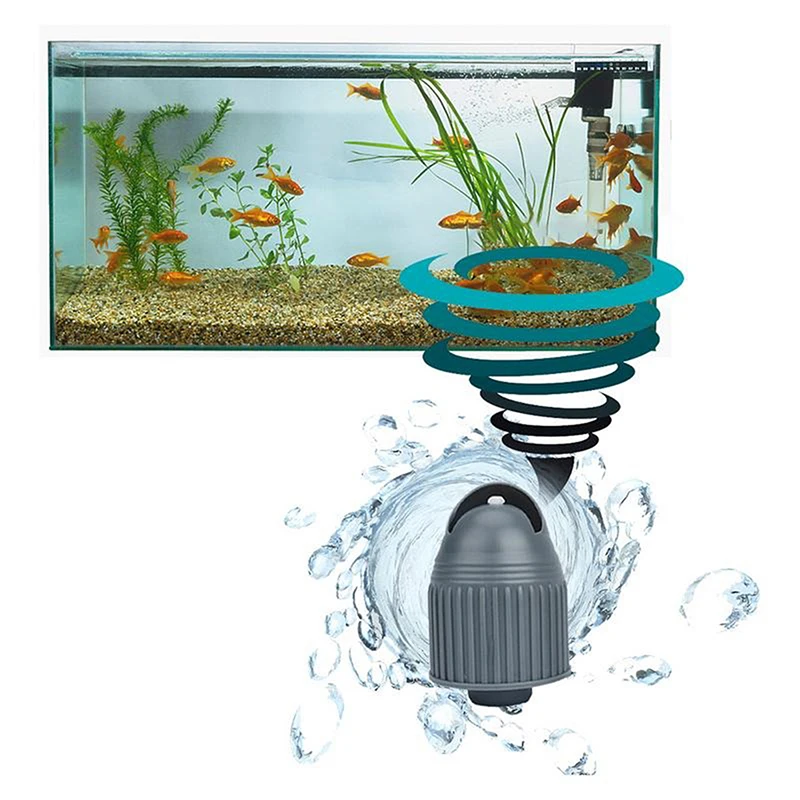 Fish-Tank-Wave-Maker-Pump-Head-Automatic-Rotating-Wave-Making-Double ...