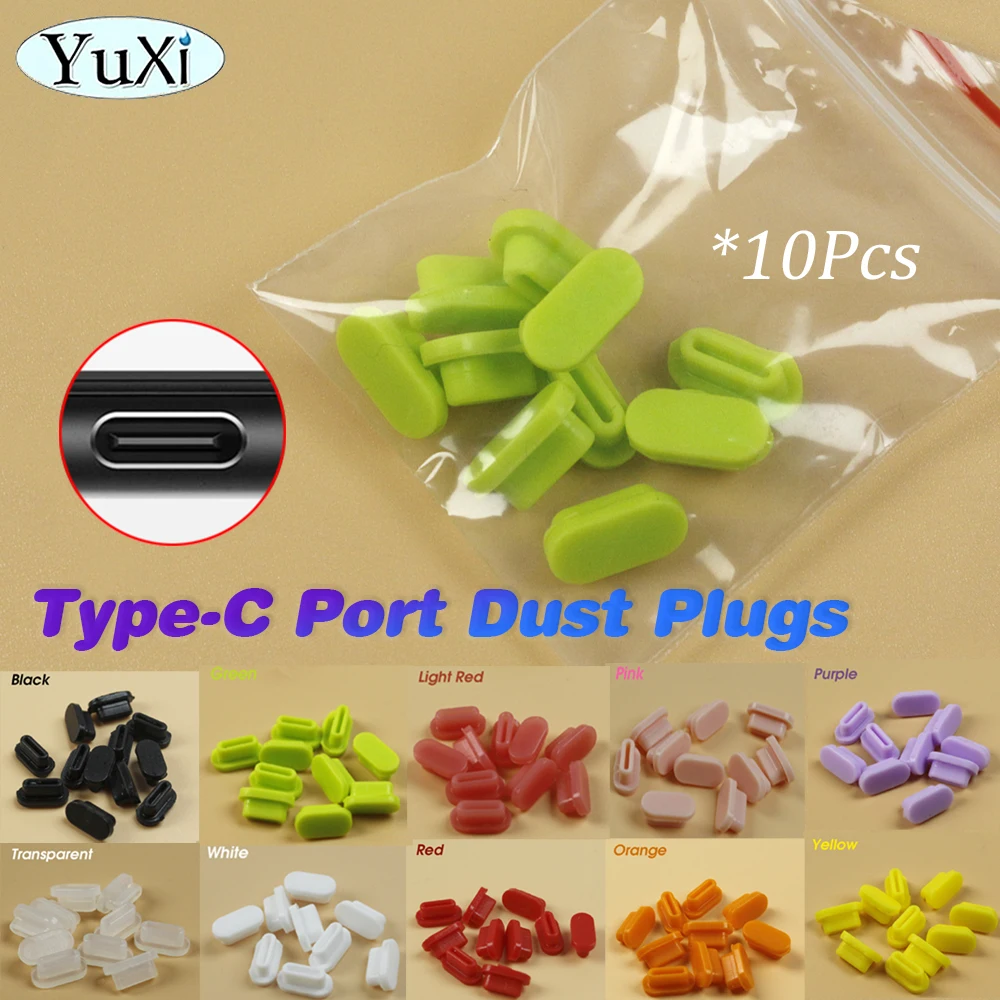 Tapones-antipolvo-tipo-C-Protector-de-puerto-de-carga-USB-tapa-de ...