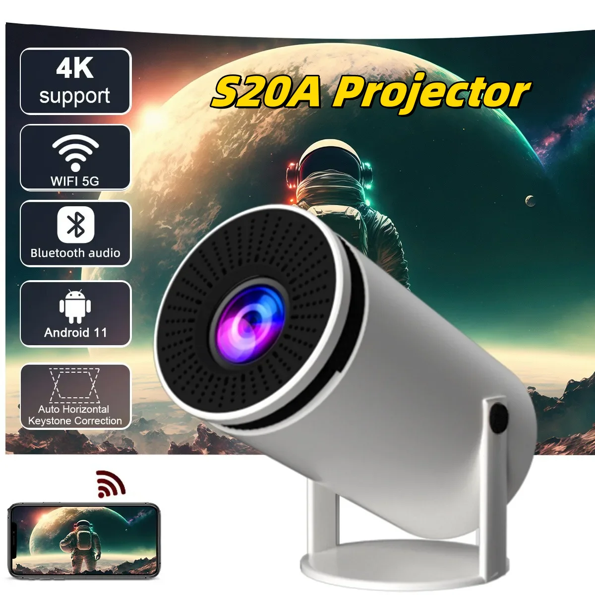 Proyector-inteligente-S20A-Ultra-HD-sistema-de-proyecci-n-en-casa-5G-4K ...