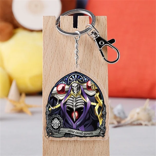 Japan Anime Overlord Keychain Shalltear Bloodfallen Albedo Cosplay ...