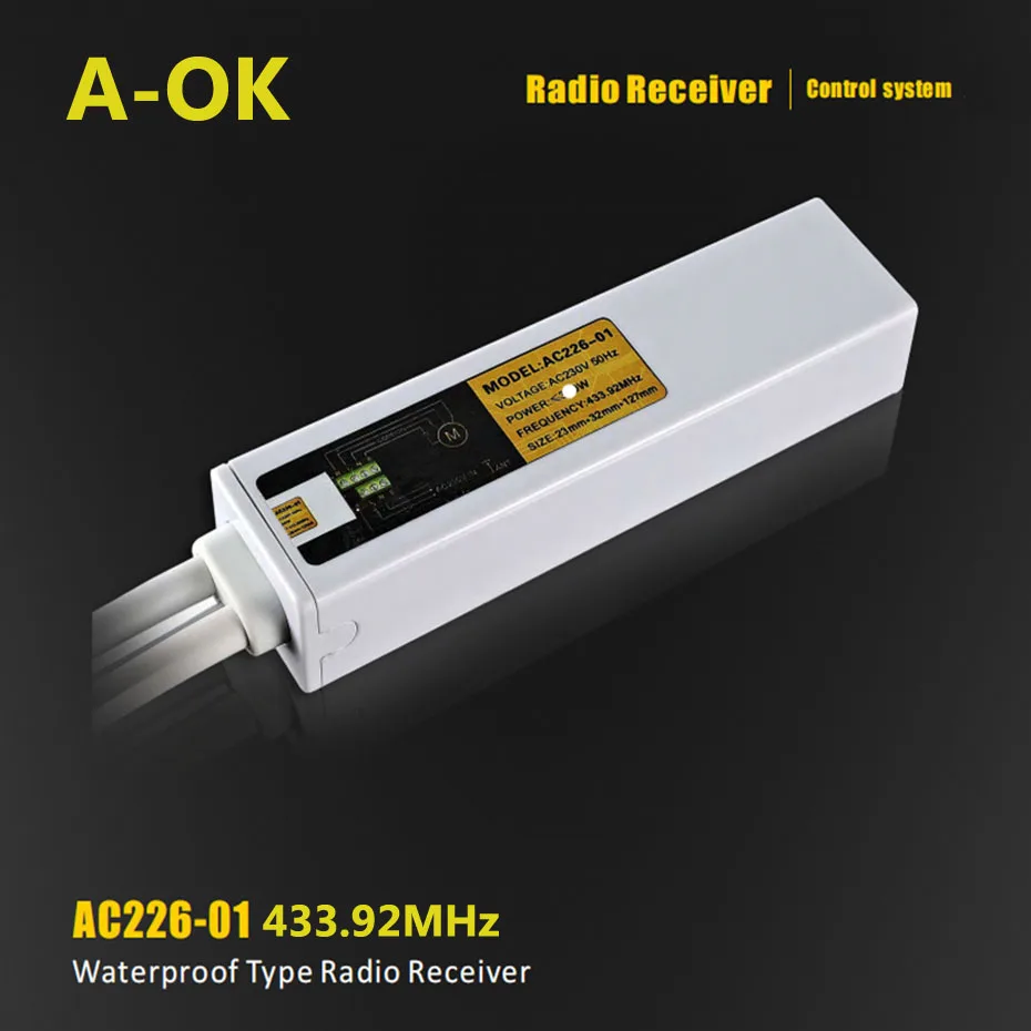 A-OK-AC226-01-mini-Water-proof-Fire-proof-Hidden-RF-Radio-Receiver-for ...