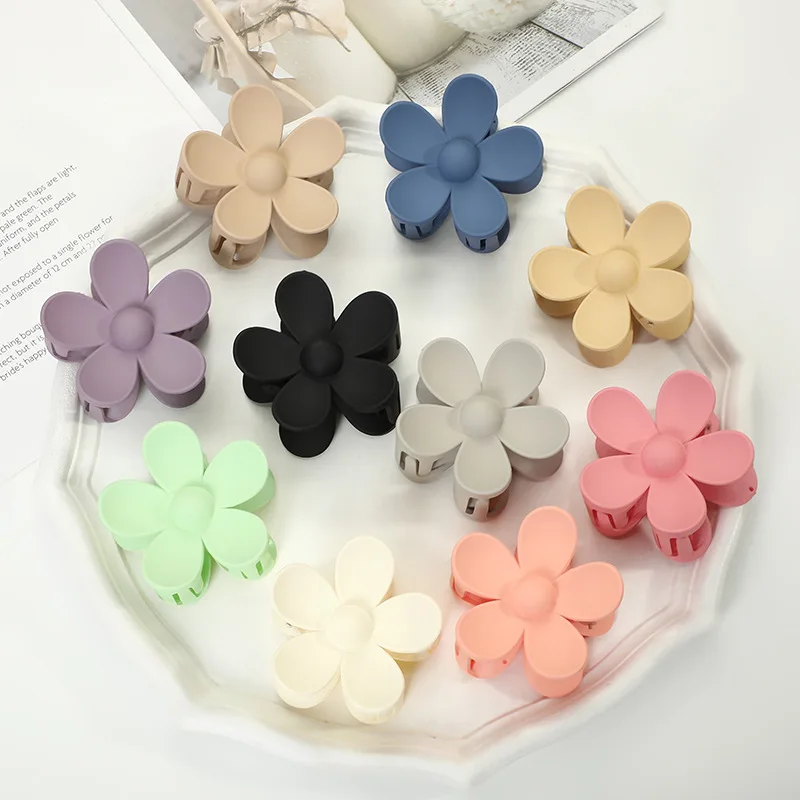 New Arrived Ins Fashion 7.5cm Big Flower Lovely Fancy Color Hair ...