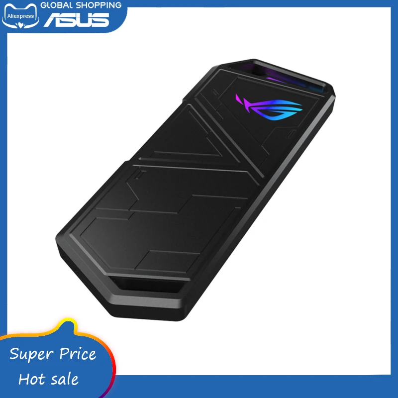 ASUS ROG Strix Arion Lite M.2 NVMe SSD Enclosure|USB3.2 Gen2 Type-C ...