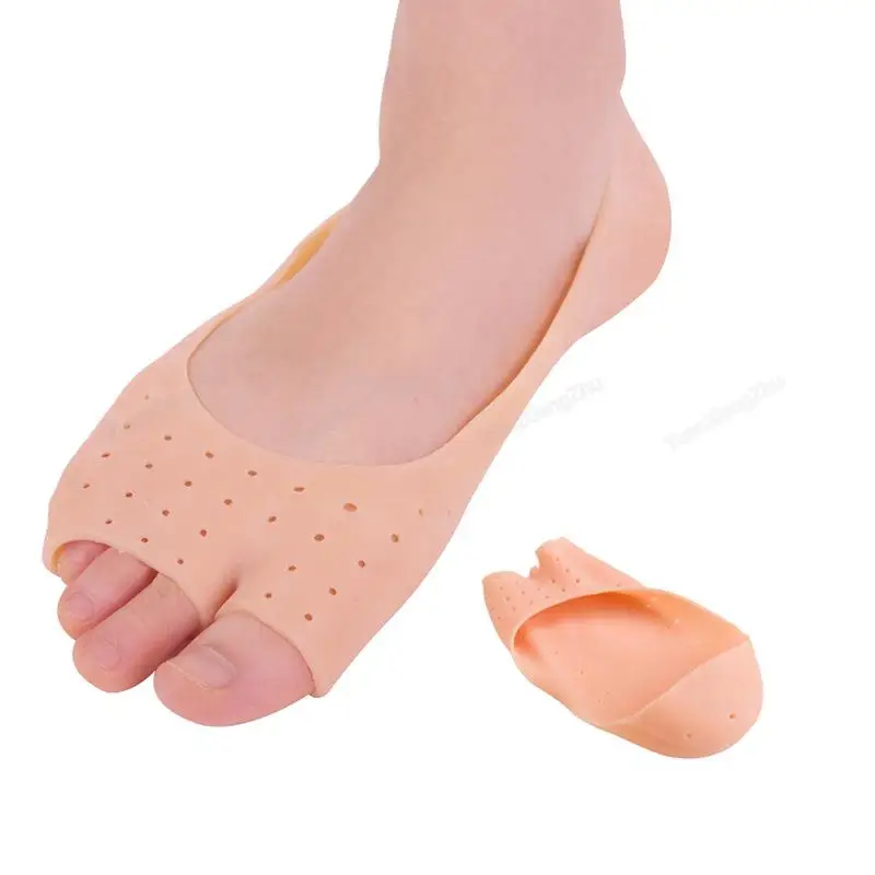 Forefoot Pads Silicone Insoles Orthopedic Shoe Pad Pain Relief Silicone ...