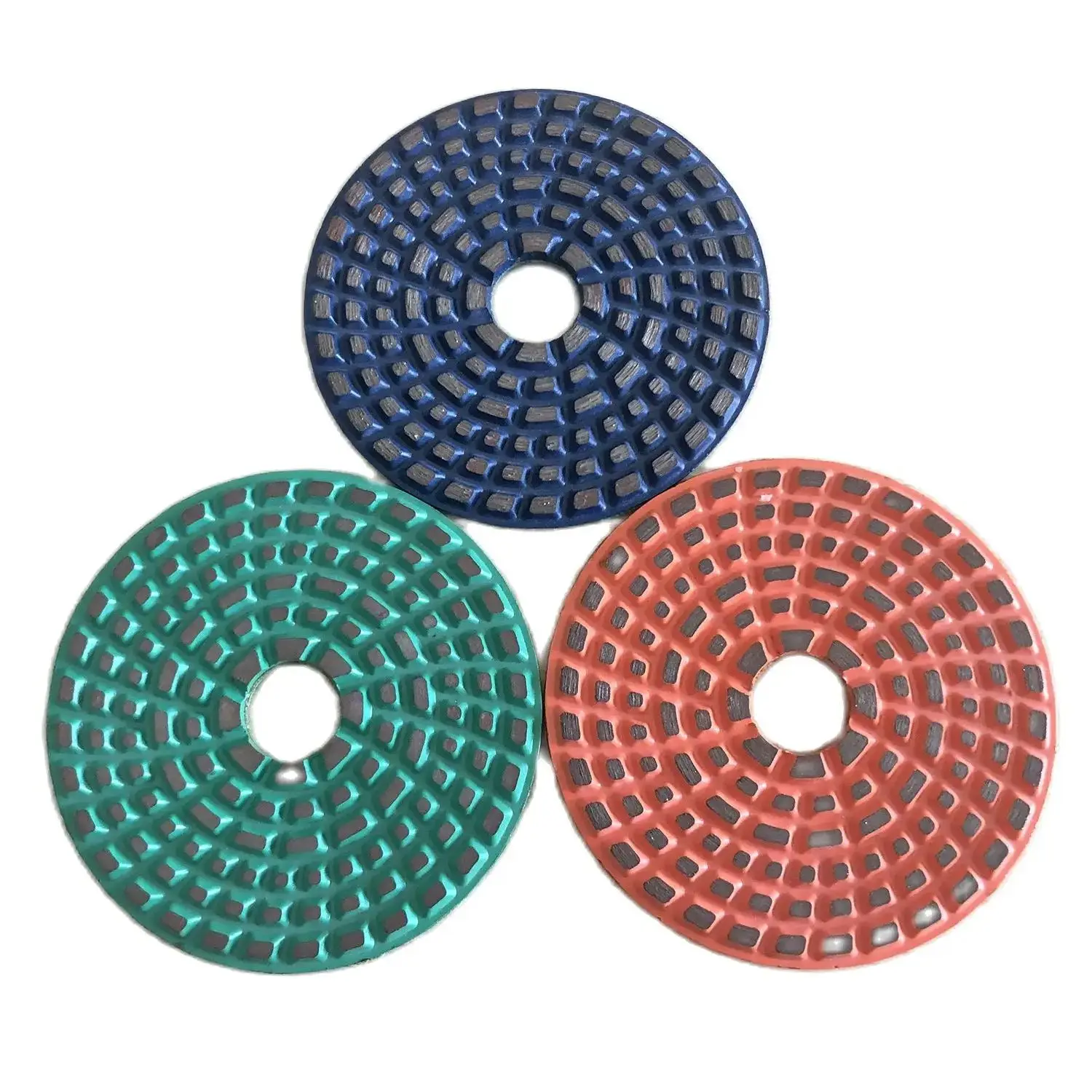 1Pc-4-Inch-100mm-Abrasive-Diamond-Metal-Polishing-Pad-For-Grinding ...