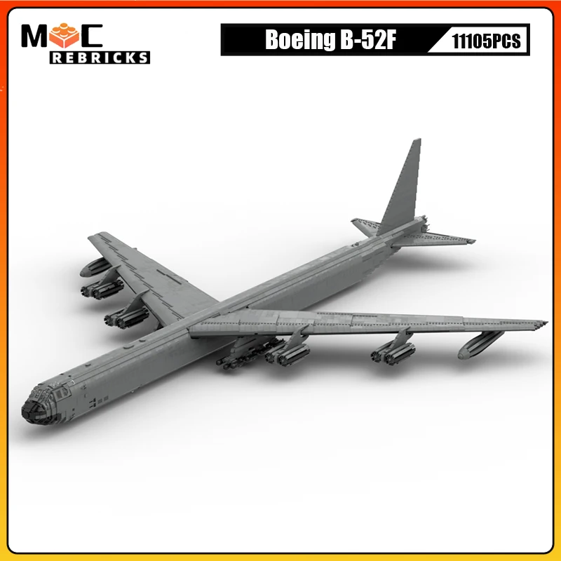 MOC UCS serie militar Fuerza Aérea Boeing B-52F bombardero estratégico ...