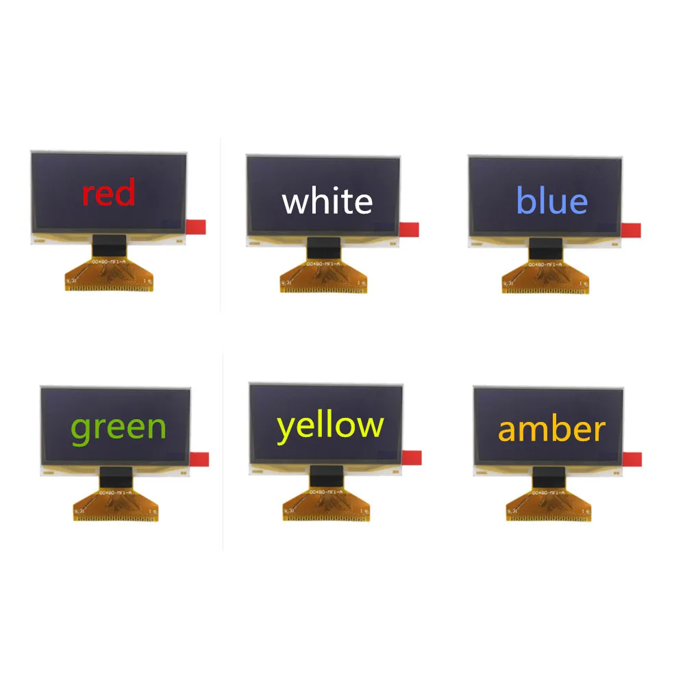 13V drive Industrial screen 31pin 2.4 inch / 2.42 inch OLED display ...