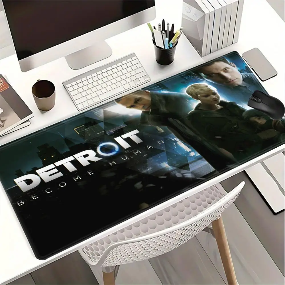 Game Detroit Become Human Mousepad Large Keyboard Desk Mat Gaming Mouse ...