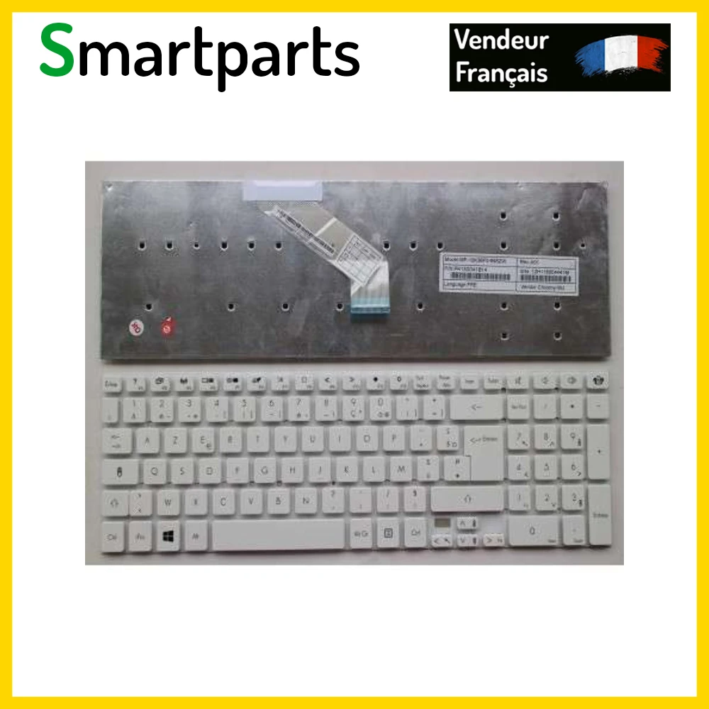 French Keyboard For Blackboard Bell Easynote Tv11-hc Series Pk130 ...