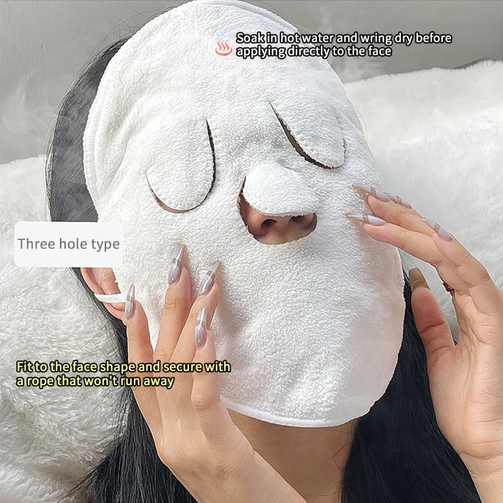 SPA-Face-Towel-Hot-Compress-Cotton-Towel-Mask-Facial-Open-Pores ...