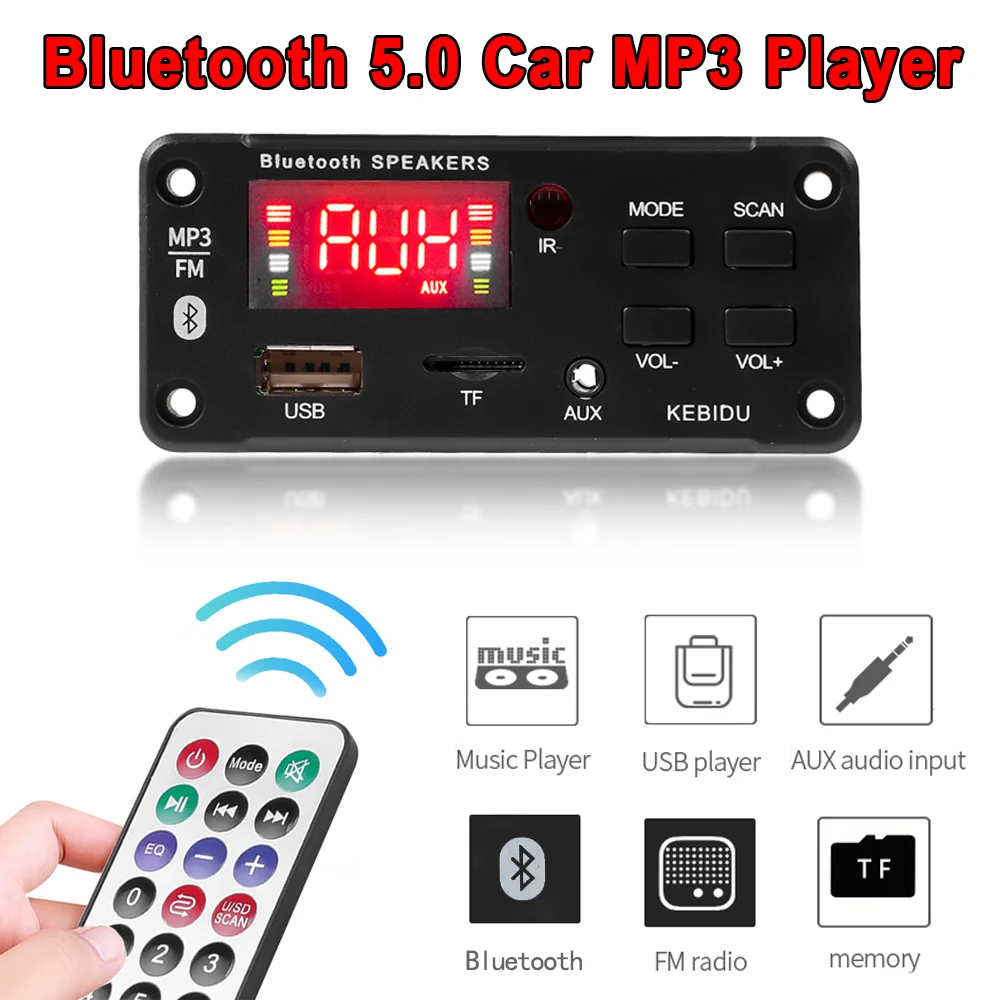 DC12V-Bluetooth-5-0-Decoder-Board-Car-MP3-Player-2x25W-Power-Amplifier ...
