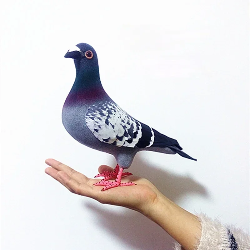 Big Size Simulation Foam Pigeon Model Fake Artificial Imitation Bird ...
