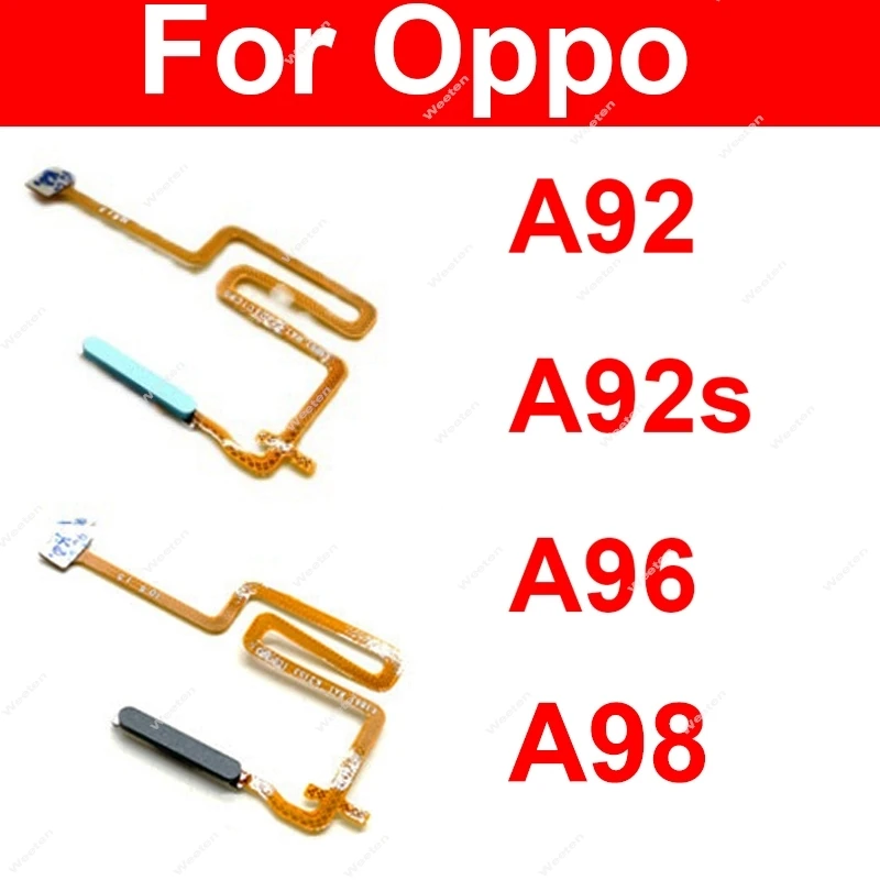 Fingerprint Sensor Flex Cable For OPPO A92 A92S A96 A98 4G 5G Side On ...