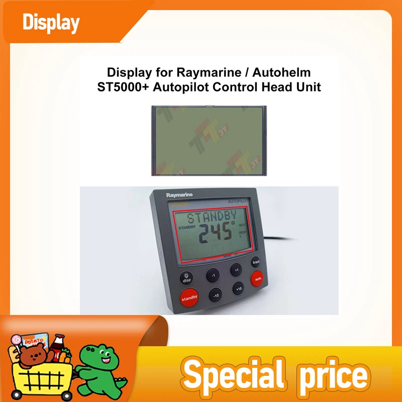 Display for Raymarine / Autohelm ST5000+ Autopilot Control Head Unit ...